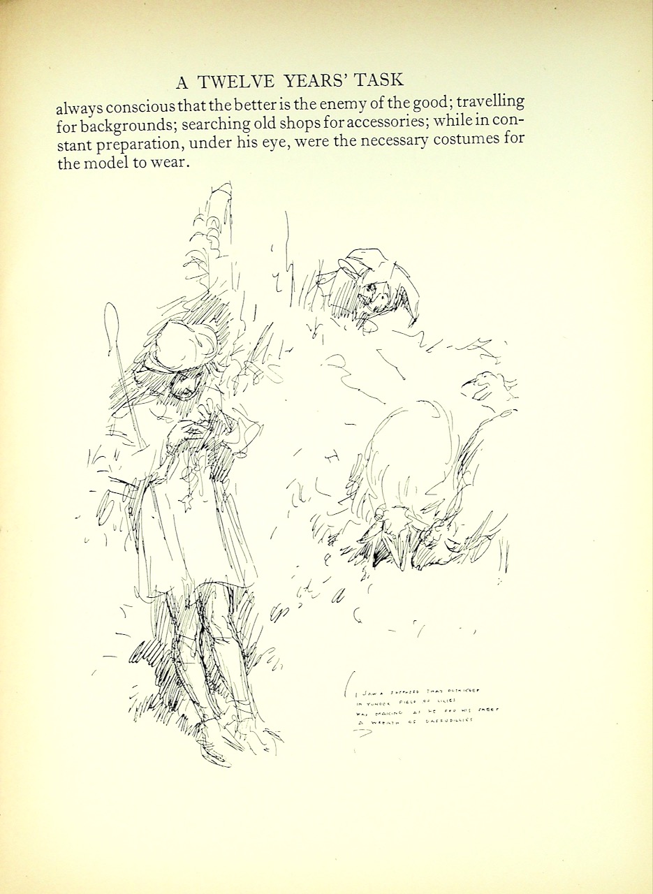 Great Pen And Ink Artists, Part 3: Edwin Austin Abbey – SketchWild