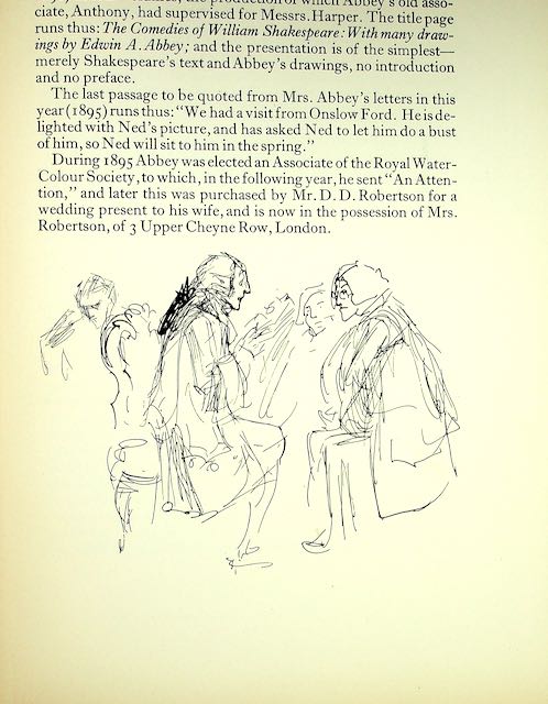 Great Pen And Ink Artists, Part 3: Edwin Austin Abbey – SketchWild